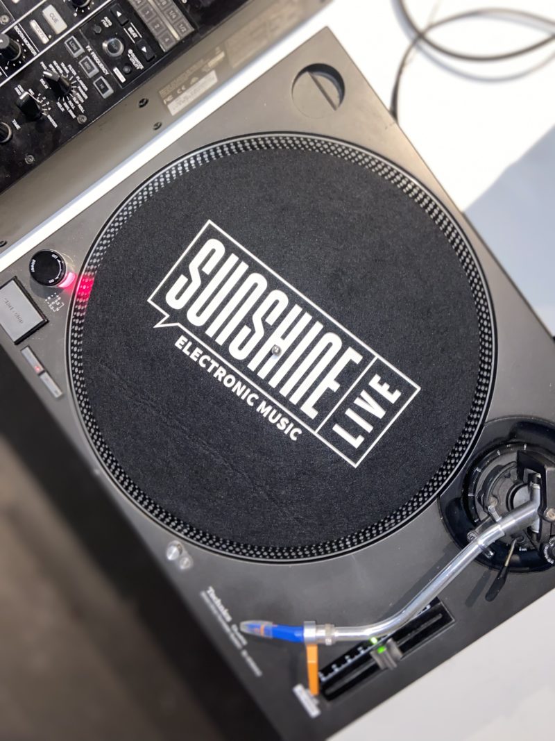 Slipmats SUNSHINE LIVE Logo • Sunshine Live Shop